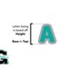 Unfinished Double Layer Wood Letters | Greek Alphabet & English ...