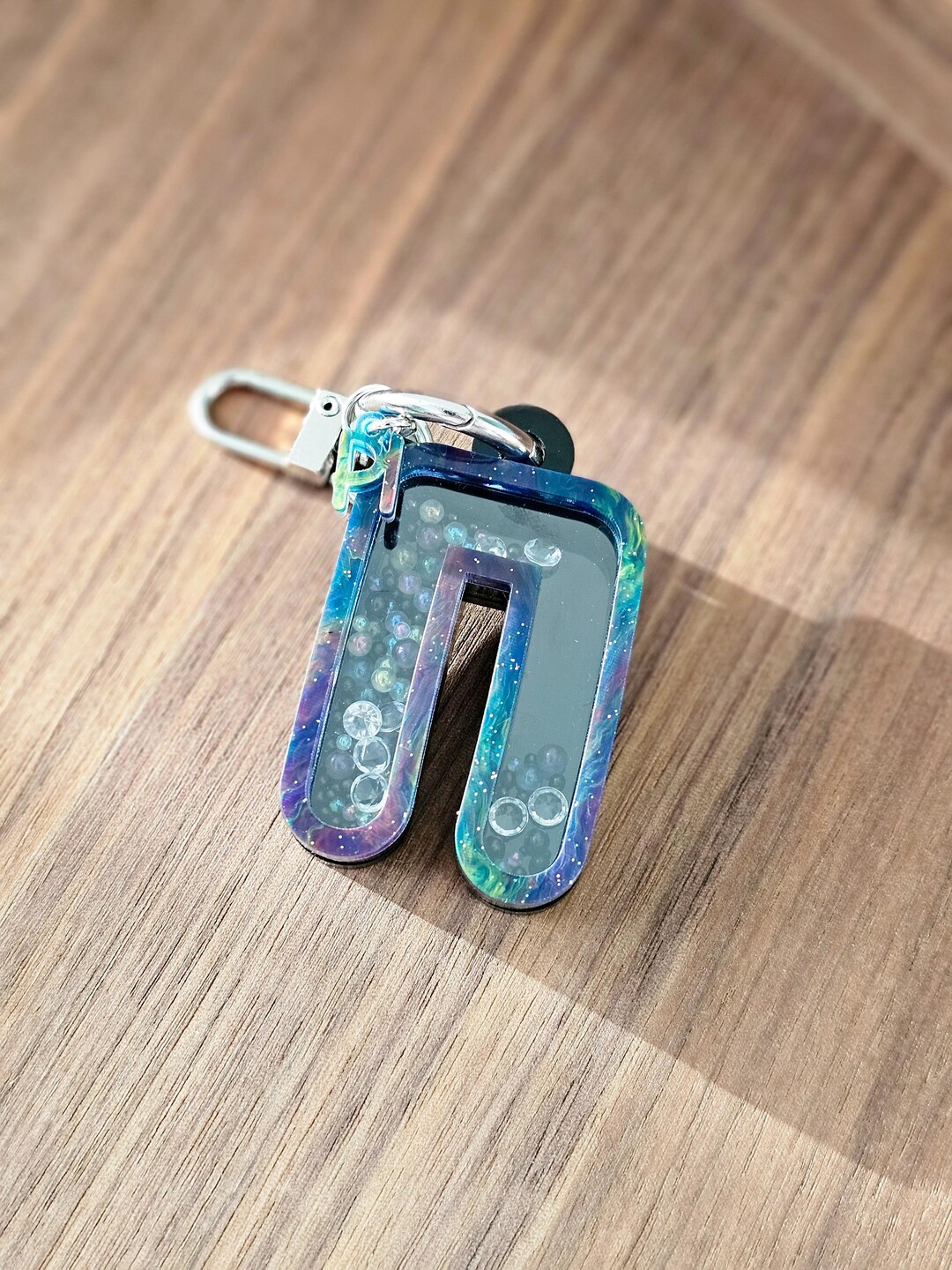 Greek Letter Shaker Keychain | English Letter Shaker Keychain | Initial ...
