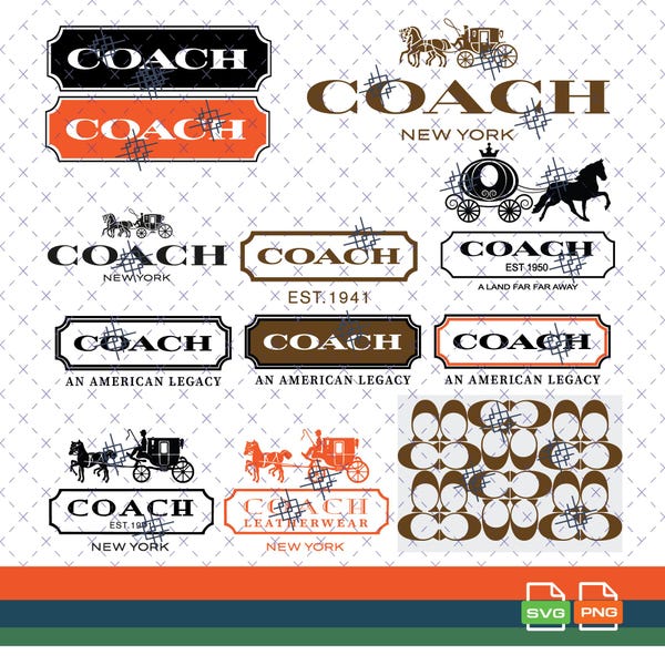 Coach Logo Svg - Etsy