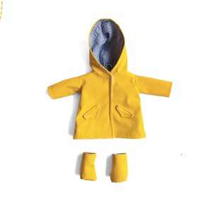 Doll Rain Outfit Sewing Pattern, Fits 14.2" Dolls (PDF Pattern) - Etsy