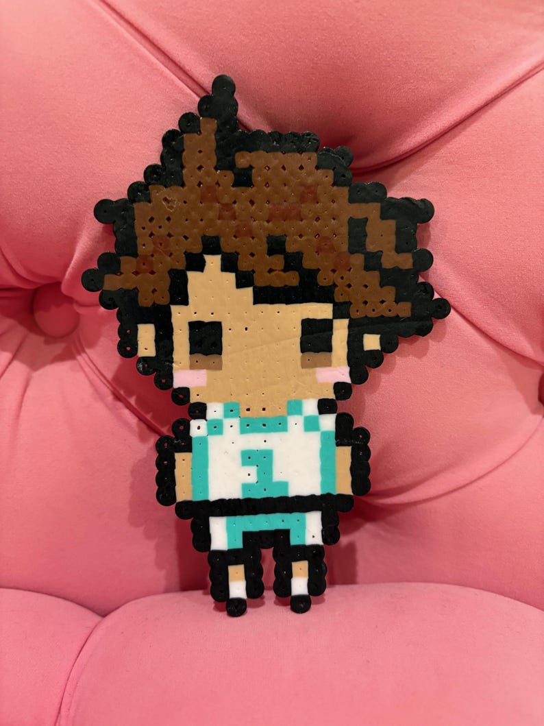 Tooru Oikawa Haikyuu Anime Perler Bead Sprite, Coaster, Gift, Wall ...