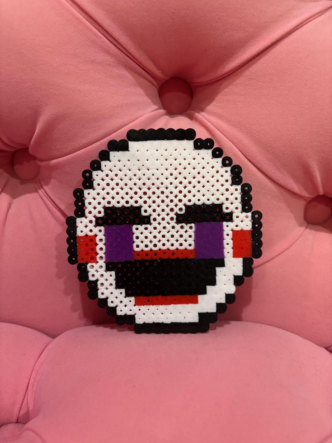 The Puppet Five Nights at Freddy's 2 Perler Bead Sprite, Coaster, Gift ...
