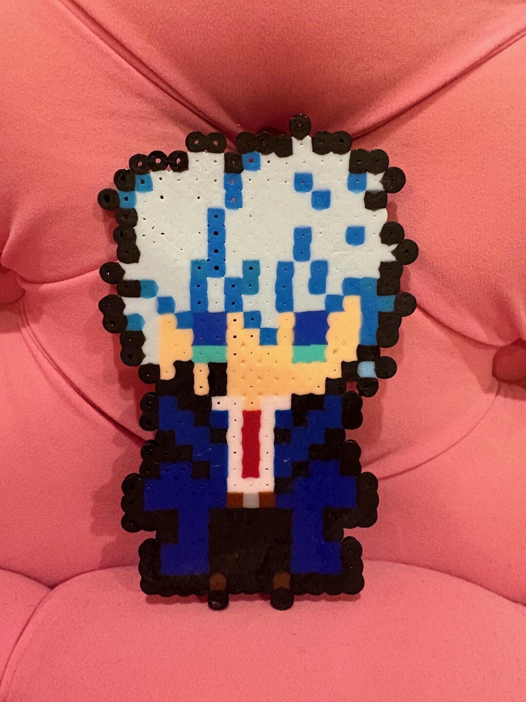 Lance Crown Mashle Perler Bead Sprite, Coaster, Gift, Wall Decor - Etsy