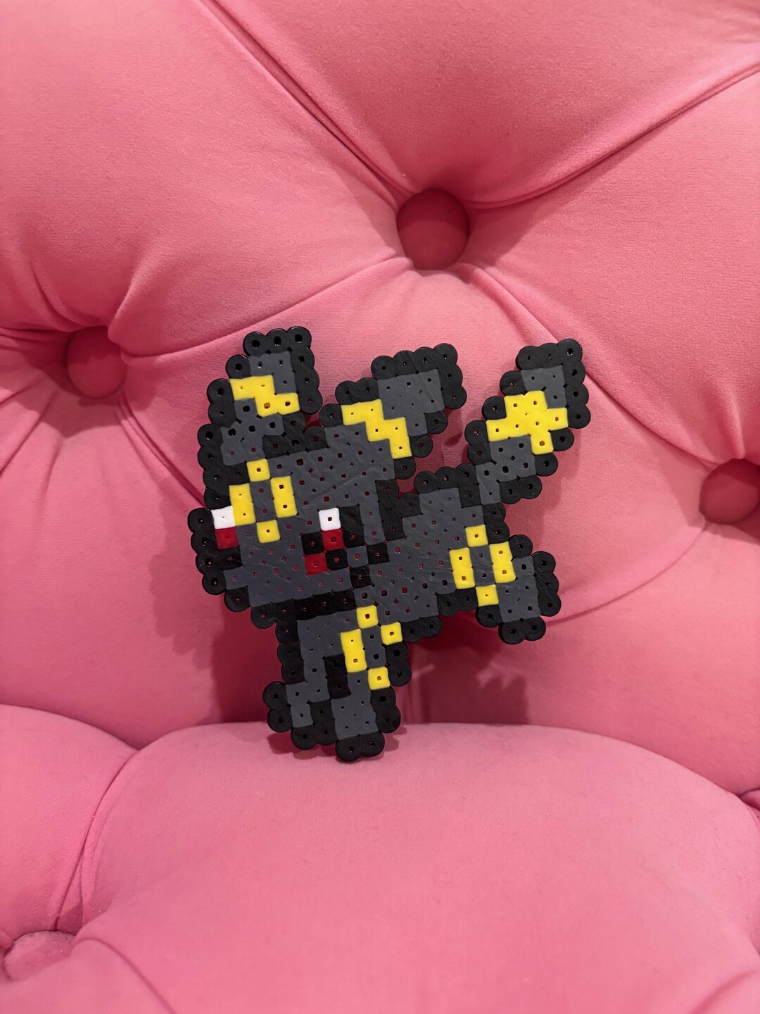 Umbreon Pokemon Eeveelution Perler Bead Sprite, Coaster, Gift, Wall ...