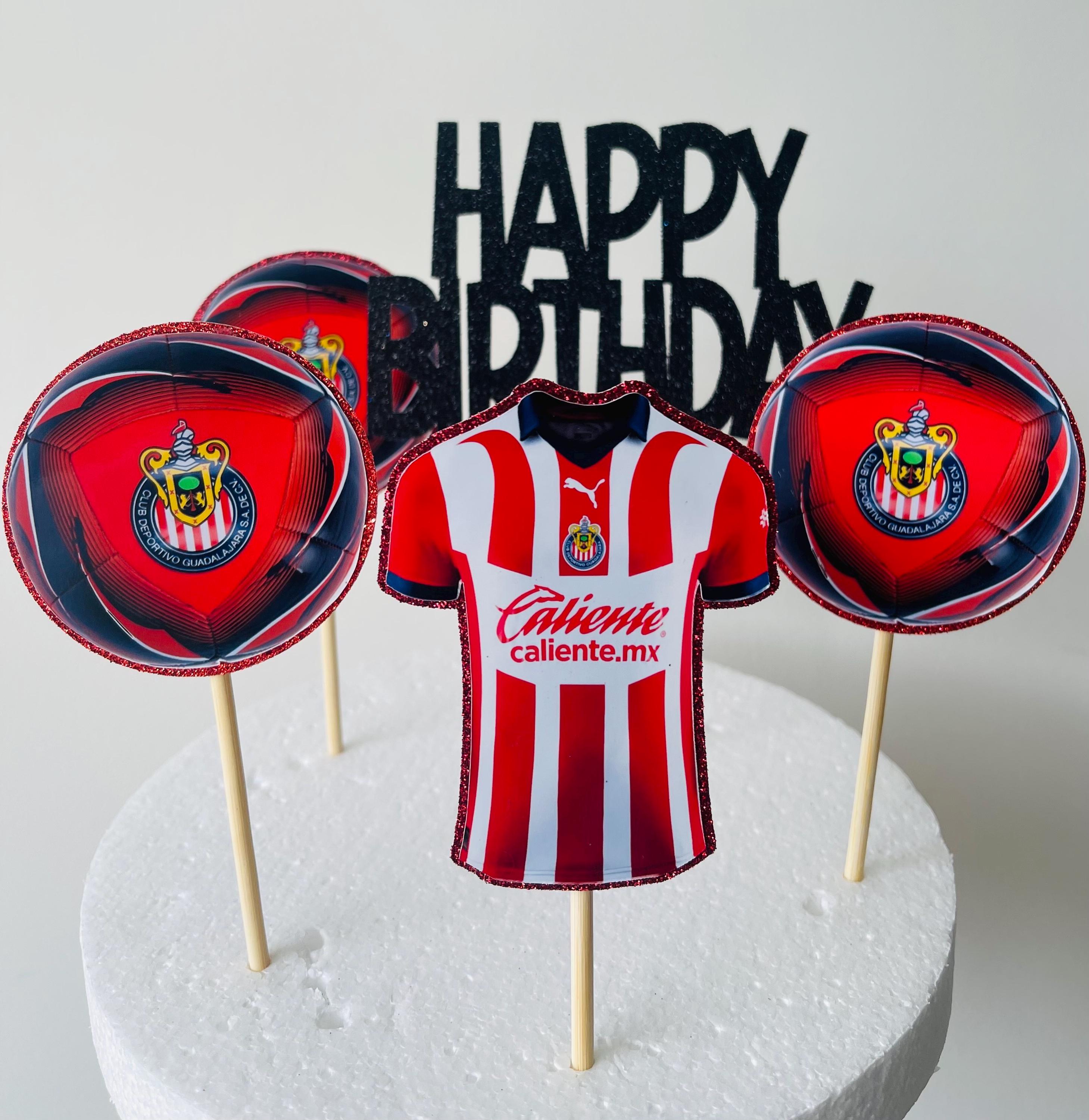 Chivas Soccer Cake Toppers, Club Chivas - Etsy