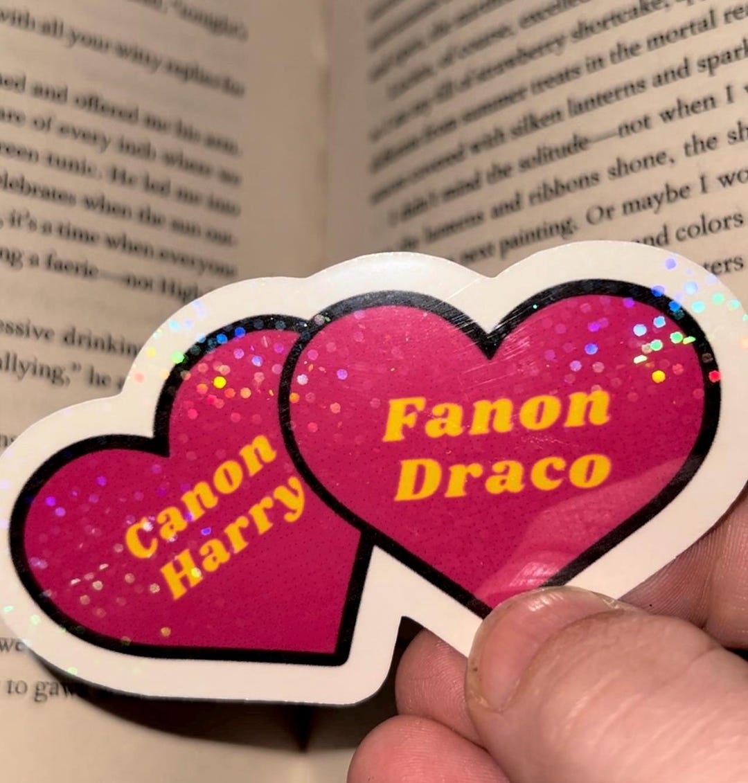 Harry Potter Draco Malfoy Dramione Sticker Holographic Dramione Fanfic ...