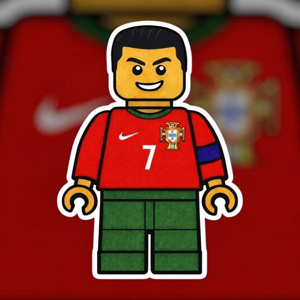 Ronaldo Legos - Etsy