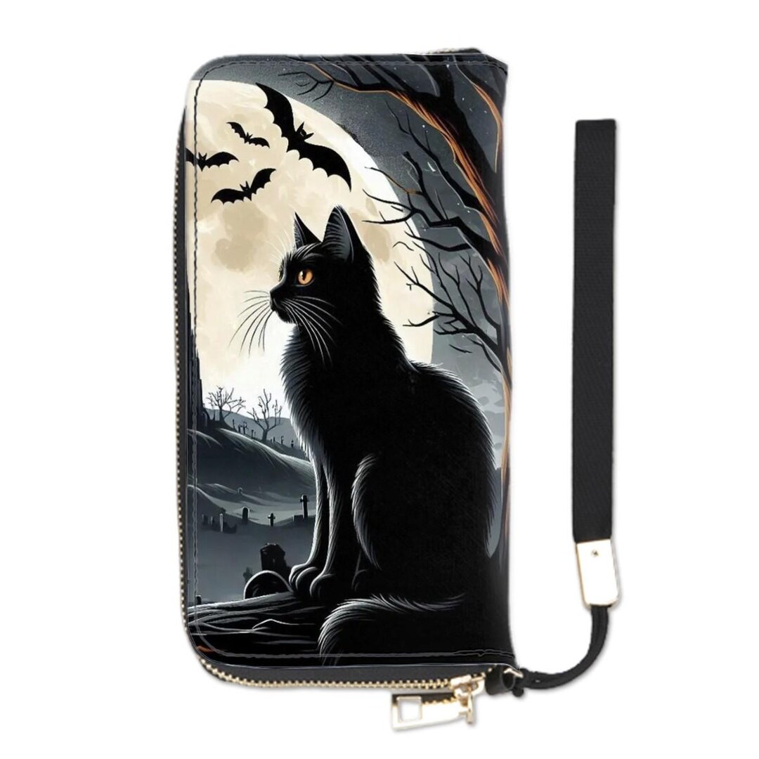 All Hallow's Eve Clutch Wallet With Wrist Strap - Etsy