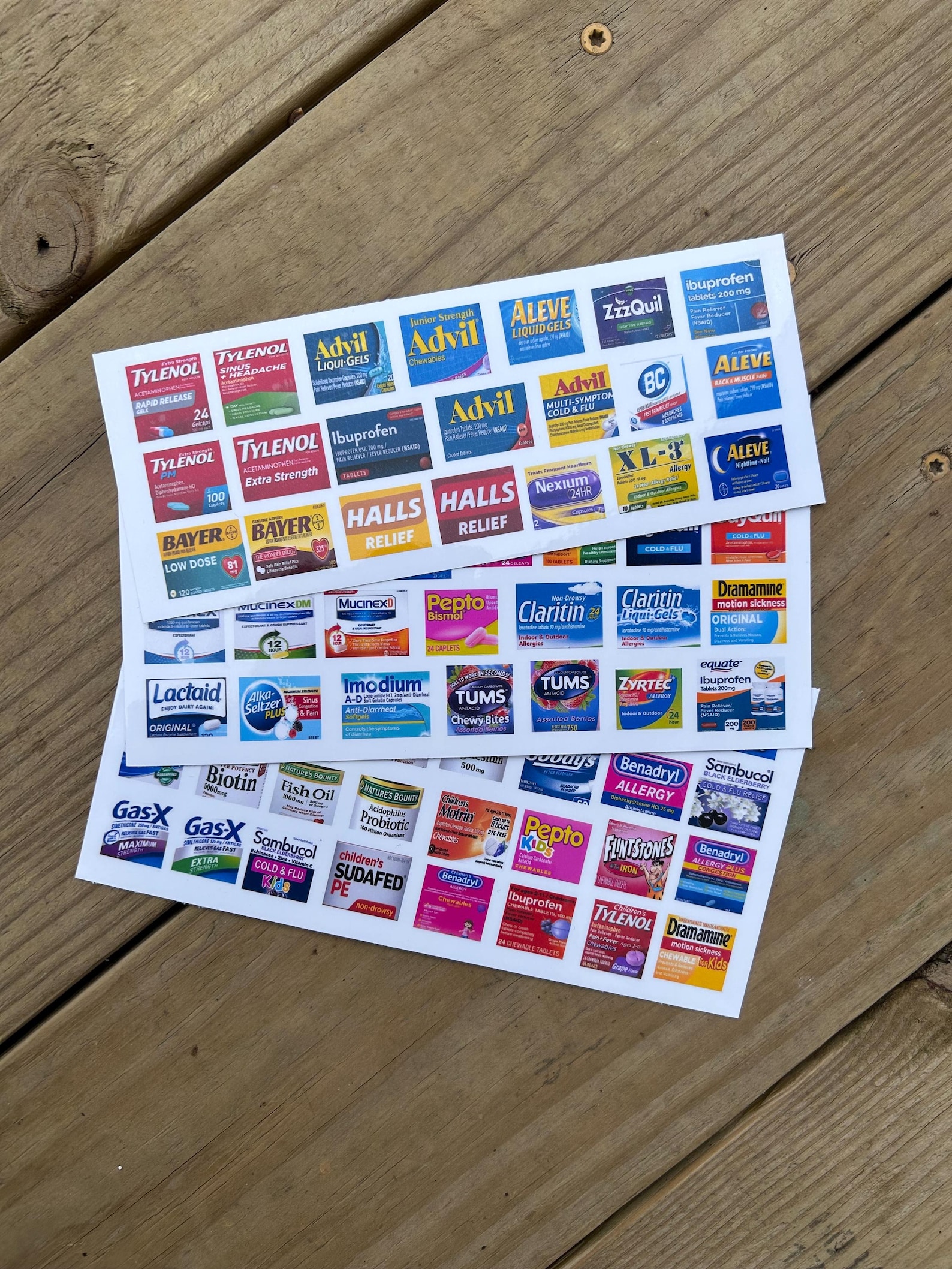 High Quality Cut & Stick Pocket Pharmacy Labels - Etsy