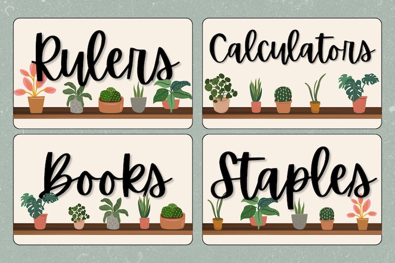 Custom Classroom/teacher Labels - Etsy
