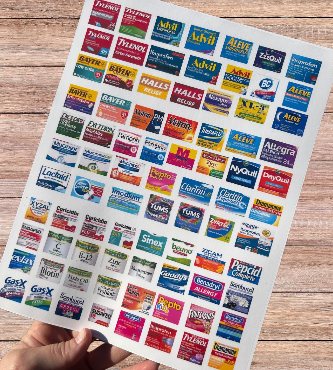 High Quality Cut & Stick Pocket Pharmacy Labels - Etsy