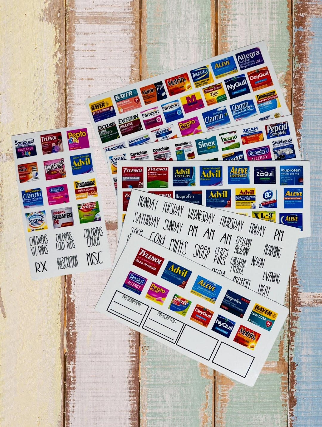 High Quality Cut & Stick Pocket Pharmacy Labels Bundle - Etsy