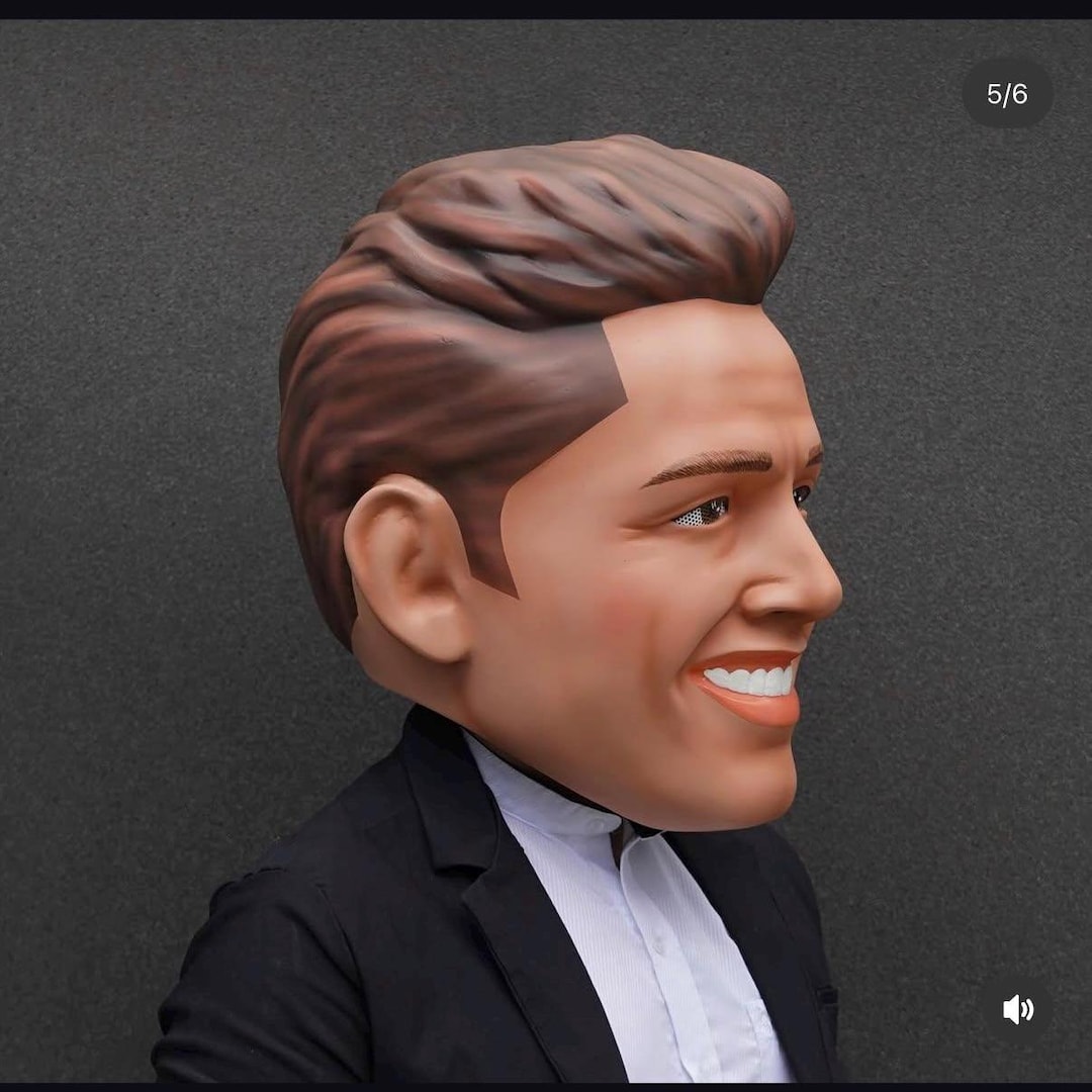 Handmade Luis Miguel Head Prop: Fiberglass Construction - Etsy
