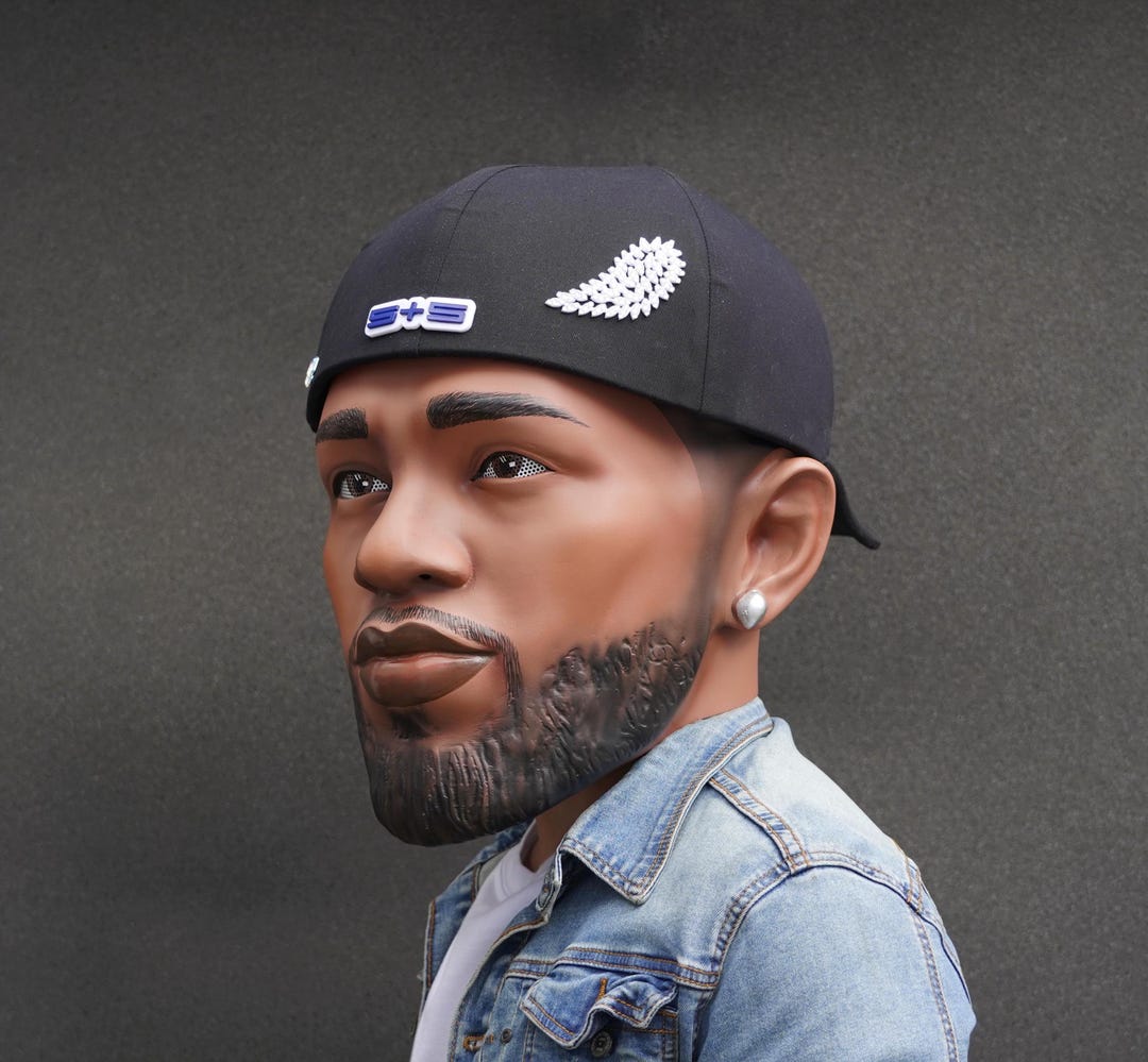 Cabezon KENDRICK LAMAR by Ec Props! Popular Handmade Head Props of ...
