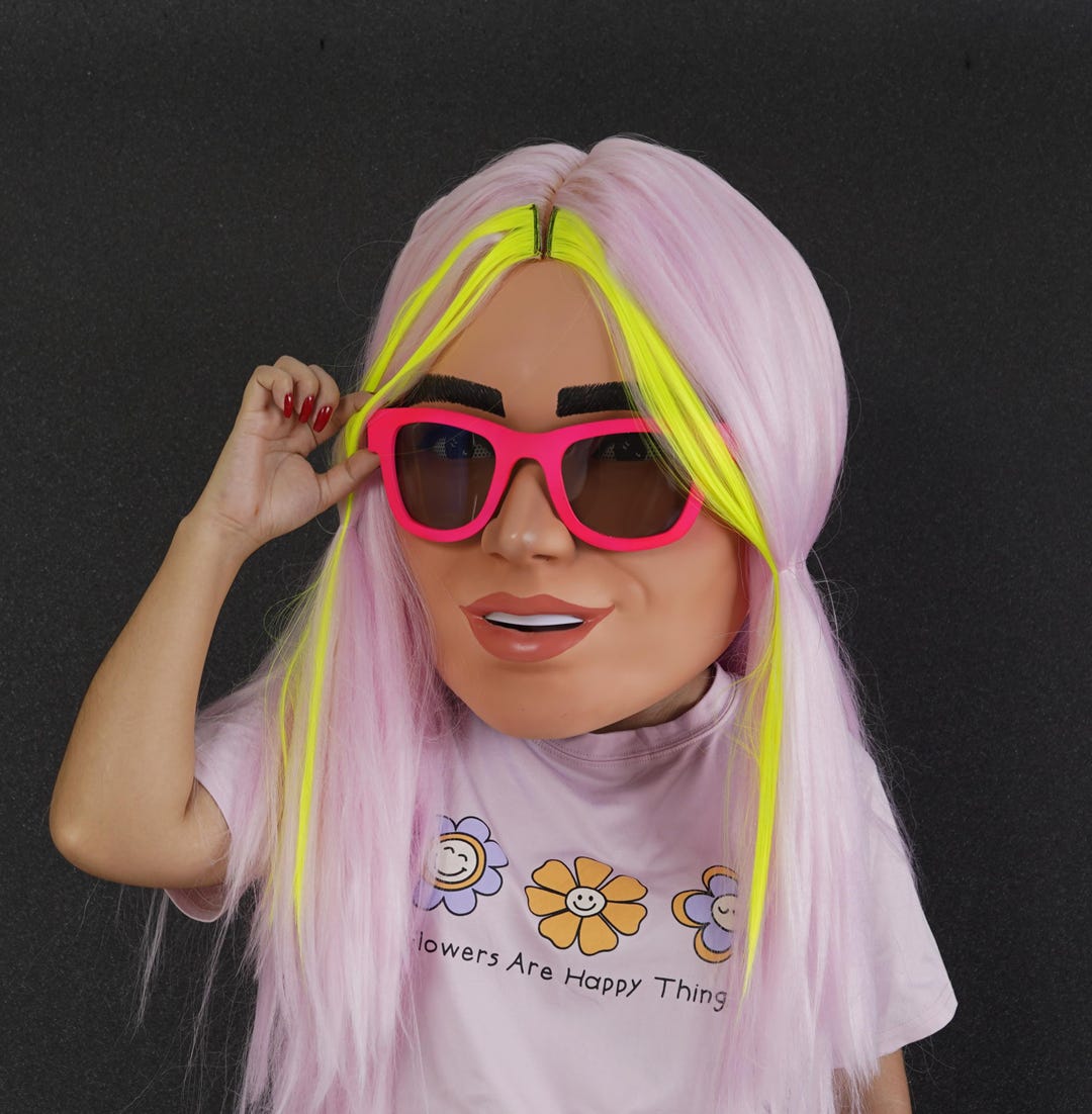Fiberglass Karol G Head Prop, Handmade Oversized Head - Etsy