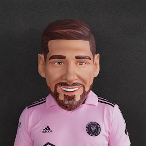 Cabezon MESSI by EC Props! Popular Handmade Head Props of Famous ...