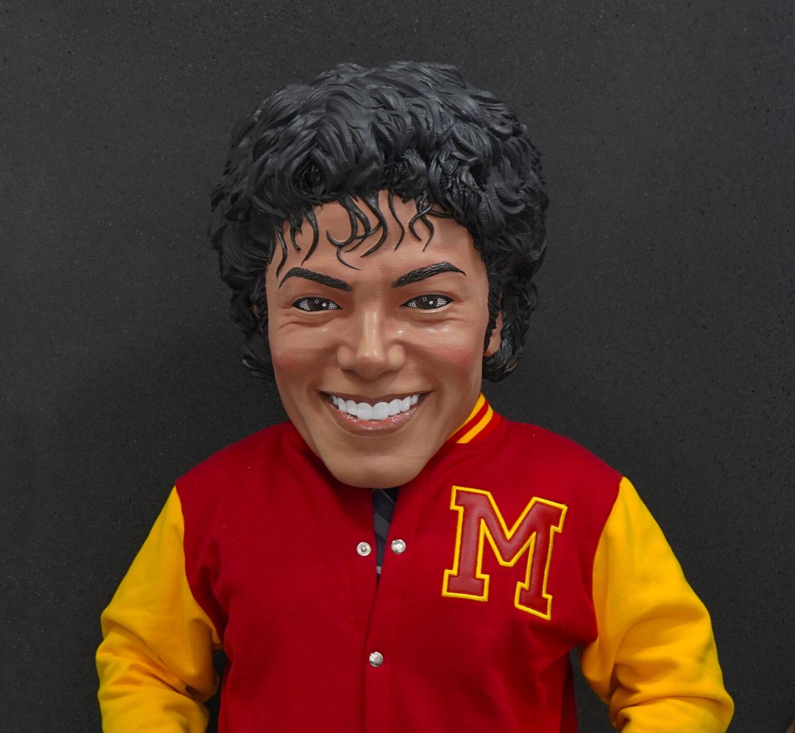 Michael Jackson Head Prop (thriller) - Handmade Fiberglass Cabezon - Etsy