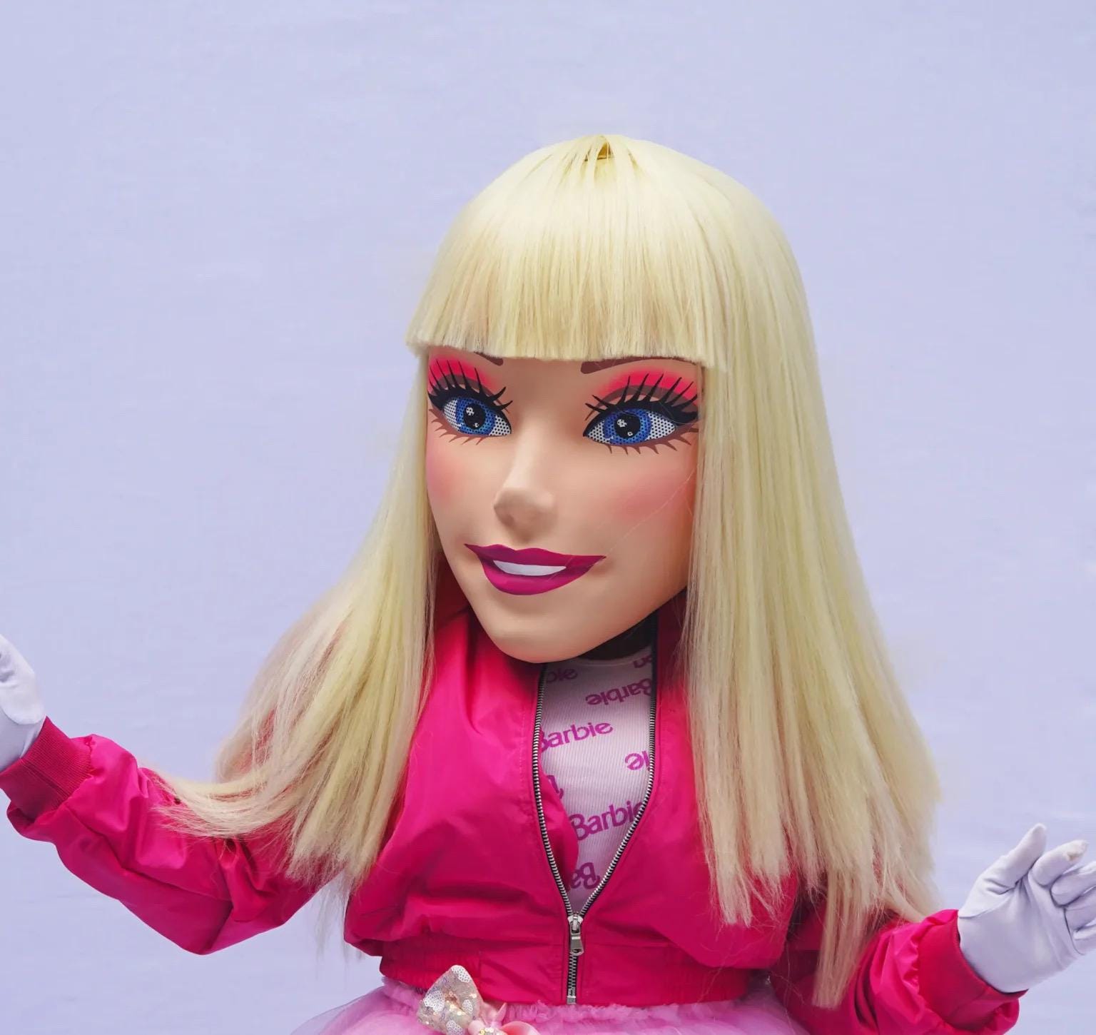 Cabezon BARBIE by Ec Props! Popular Handmade Head Props of Famous ...