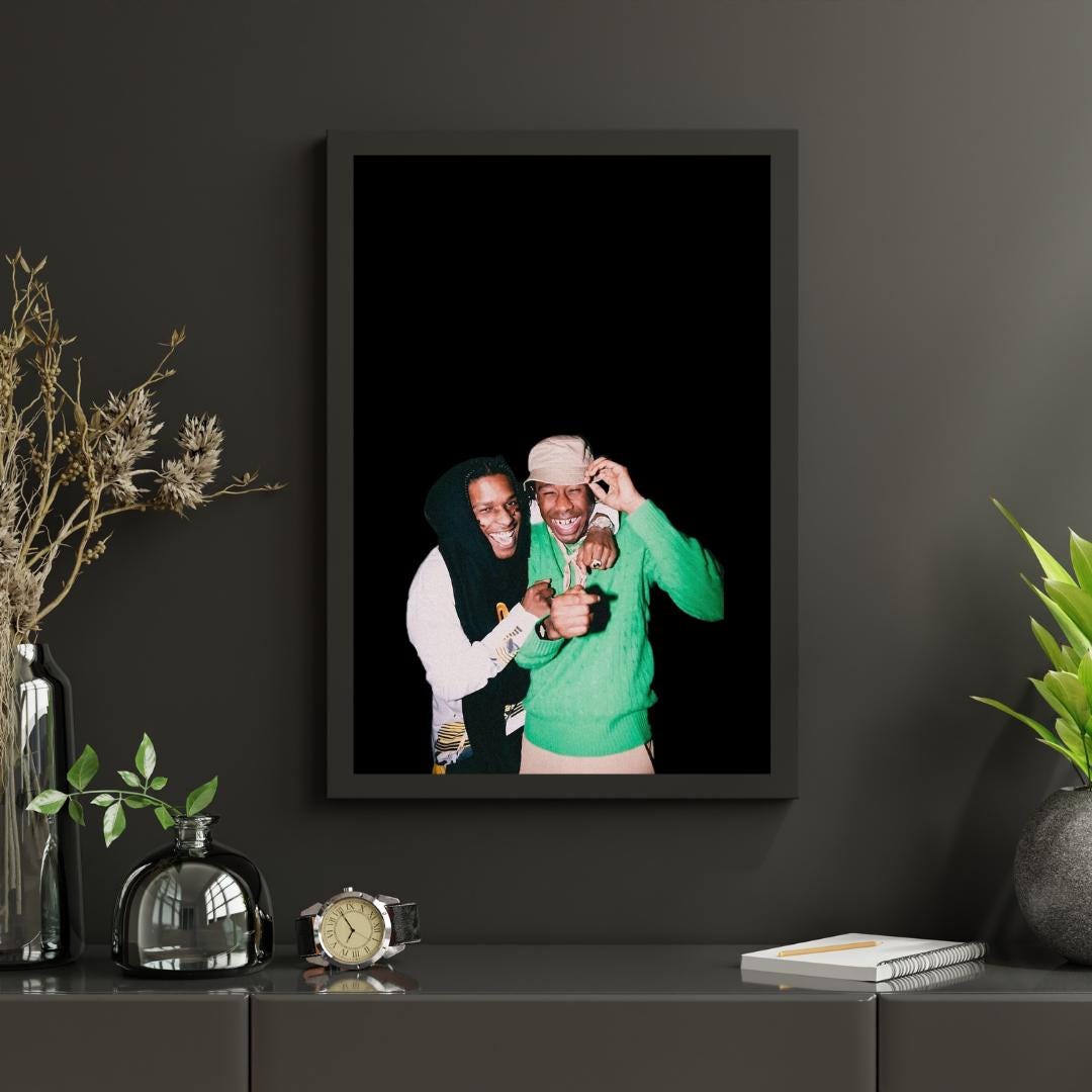 ASAP Rocky X Tyler the Creator Poster Modern Music Artwork Print ...