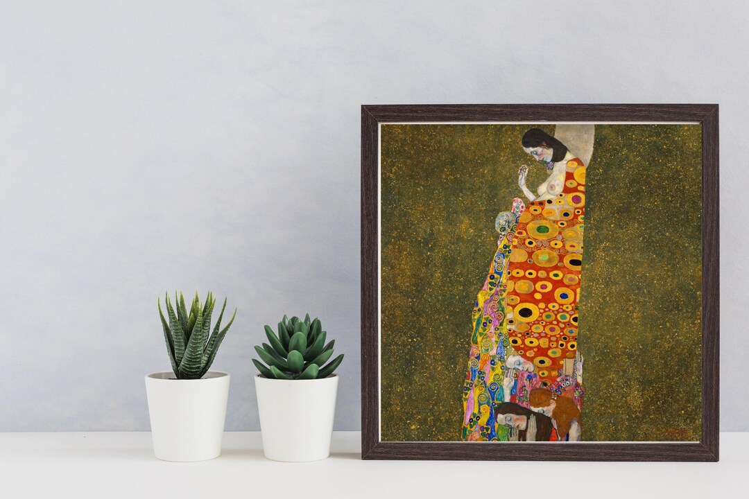 Hope Ii-gustav Klimt, Home Office Decor,housewarming Gift,expressionism ...