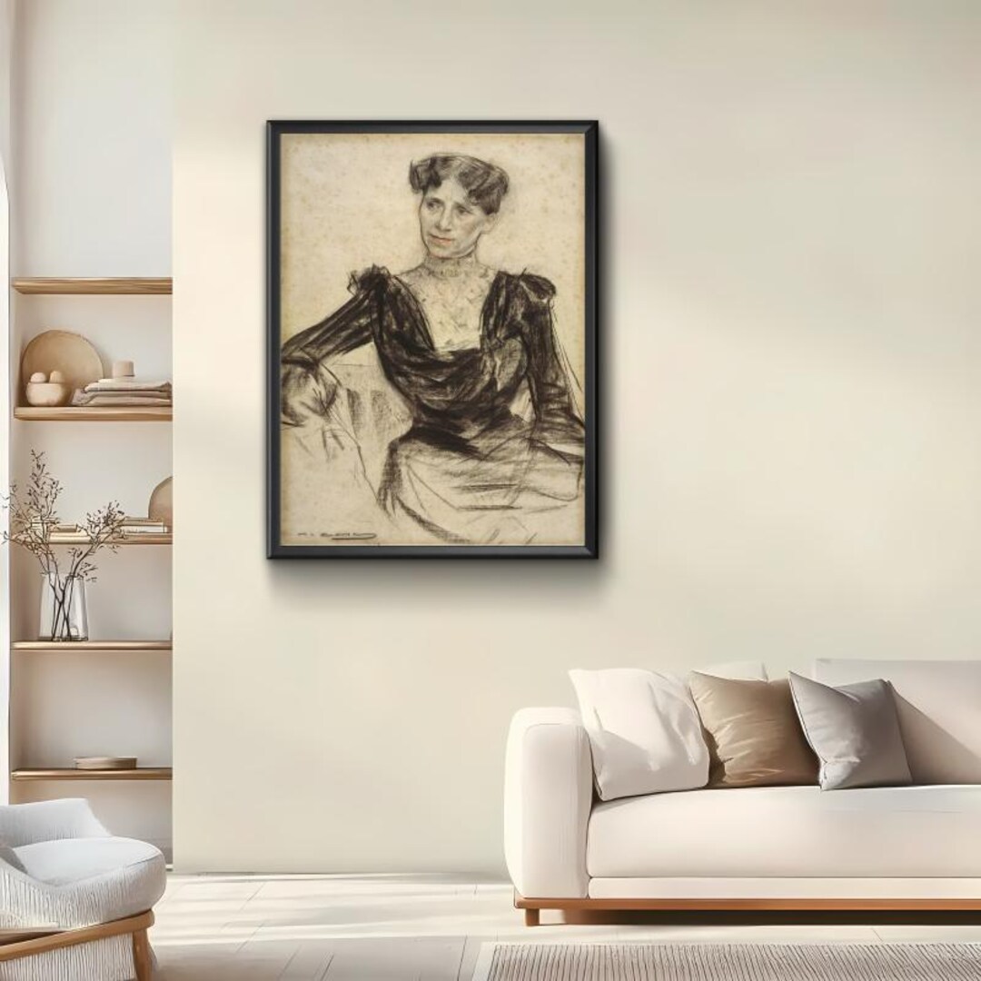 Catalan Dancer Pauleta - by the Spanish Artist Ramon Casas– Classic ...