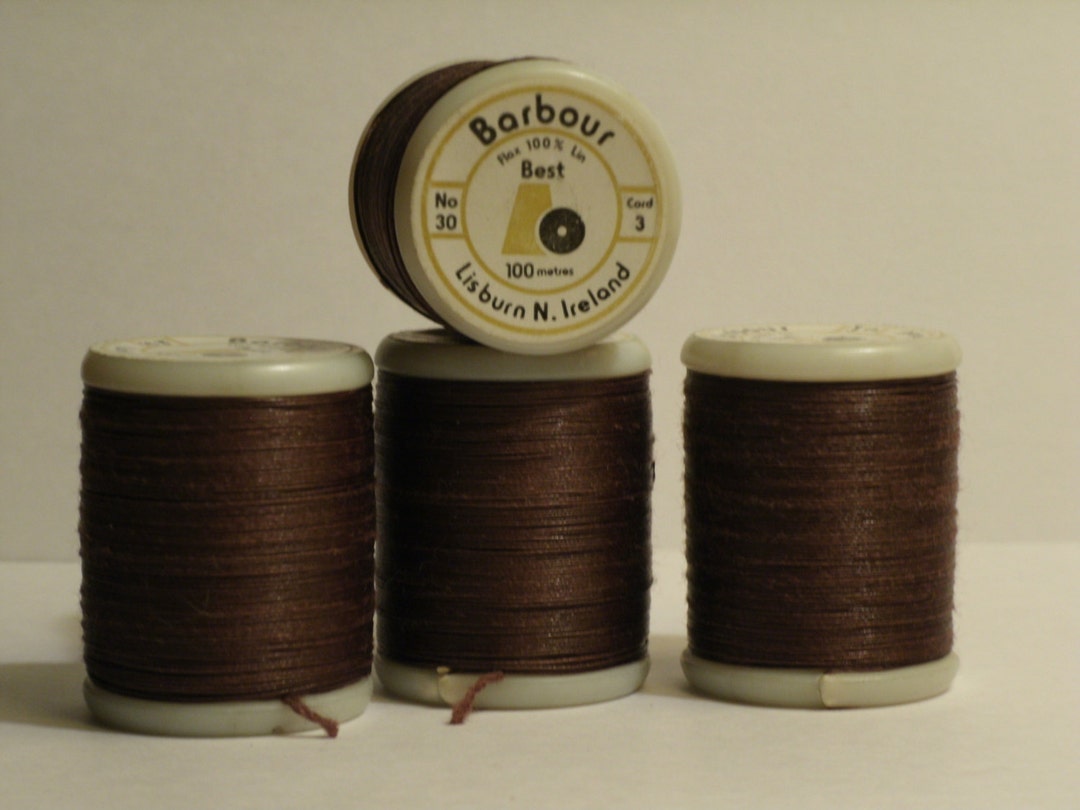 Vintage Barbour Linen Thread - Etsy