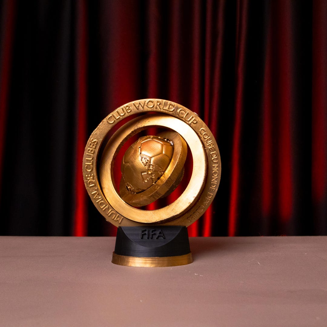 Club World Cup Trophy Replica --- Original Trophy Design Option is ...