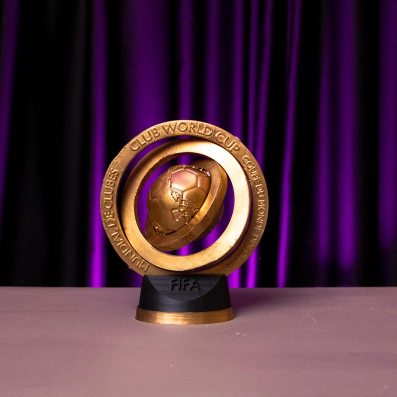 Club World Cup Trophy Replica --- Original Trophy Design Option is ...