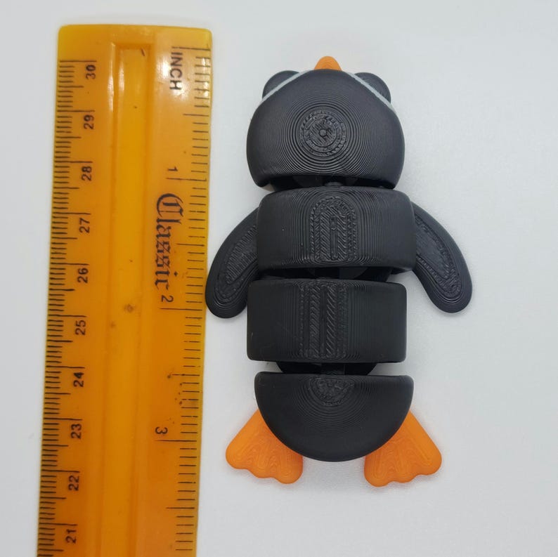 3D Printed Articulating Penguin - Etsy