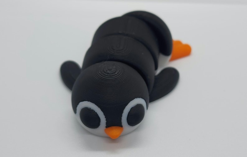 3D Printed Articulating Penguin - Etsy