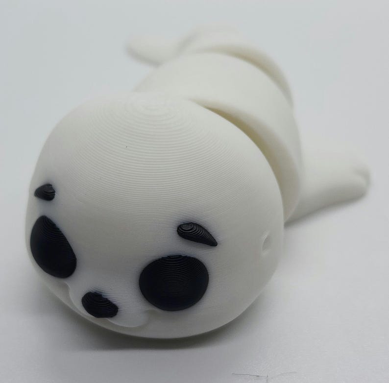 3D Printed Articulating Baby Seal - Etsy