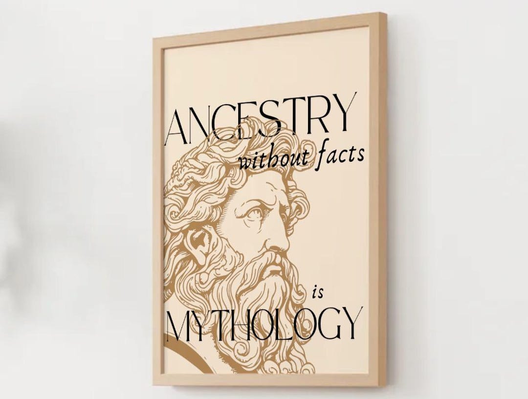 Ancestry Quote Wall Art Digital Download - Etsy