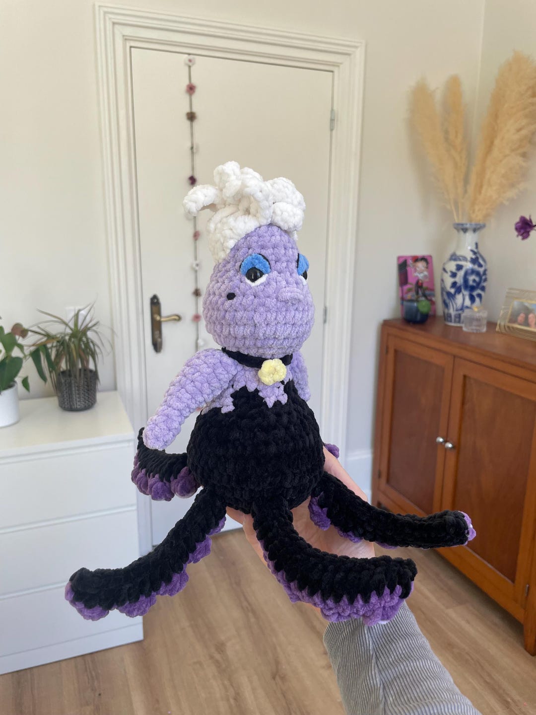 Ursula Crochet Pattern, Ursula Octopus Crochet Plush PDF, Sea Witch ...