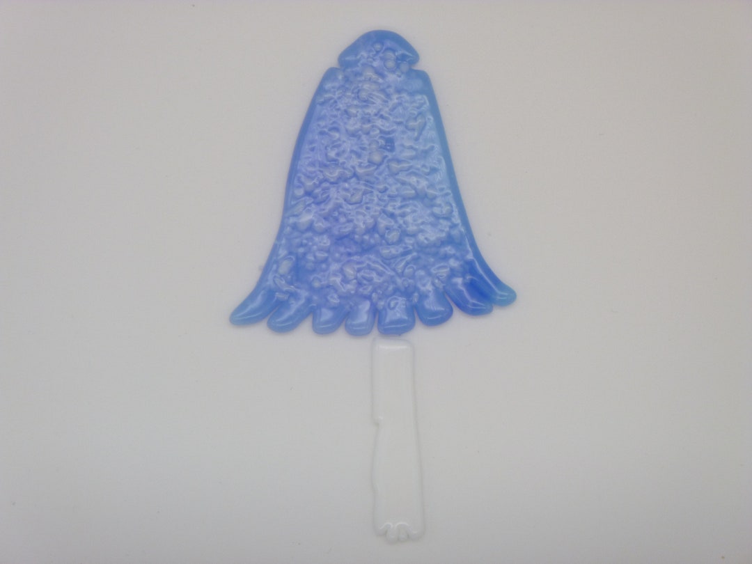 Mosaic Tile, Mushroom Tile, Mosaic Mushroom, Stained Glass Tile, Blue ...