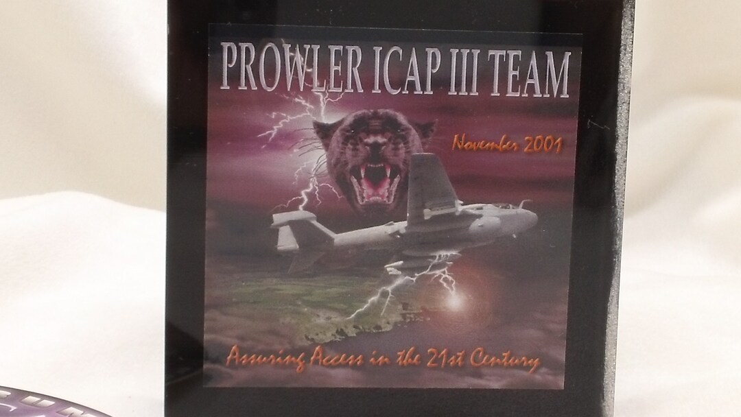 Military Sticker, Military Paperweight, Prowler ICAP III Team - Etsy