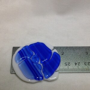 Shell, Blue Shell, Glass Shell, Mosaic Supplies - Etsy