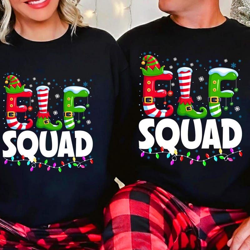 Elf Squad Svg - Etsy