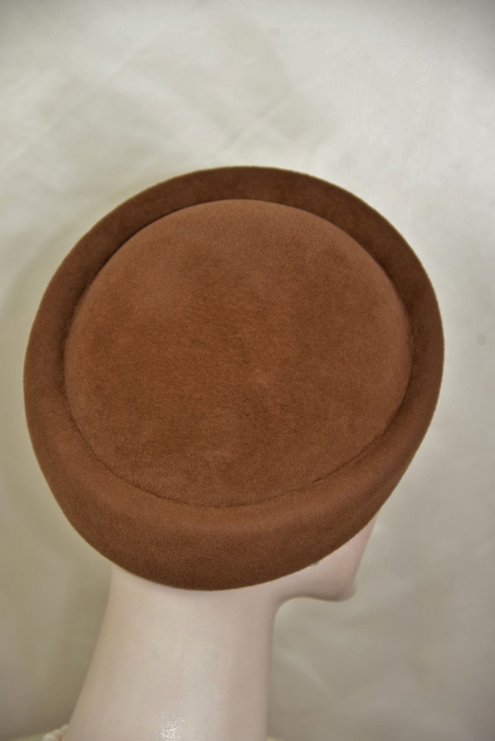 Ladies Bronze Toque Felt Hat - Etsy