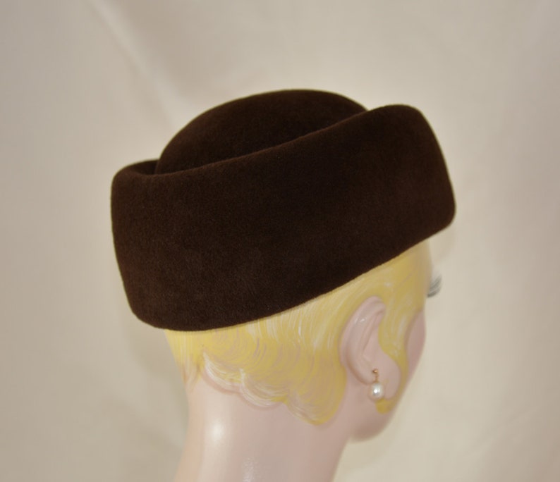 Elegant Felt Hat, Ladies Toque Hat, Fall/winter Hat - Etsy
