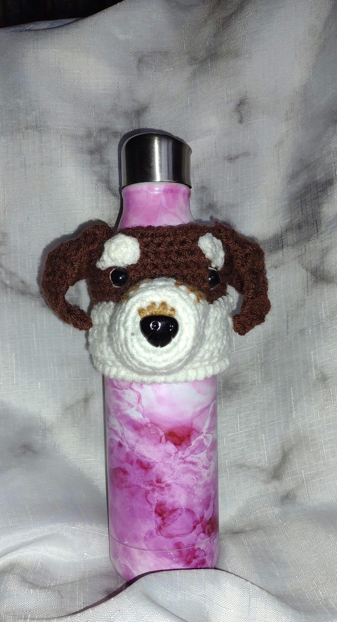Handmade Dog Cup Cozy • Custom Pet Portrait Beer Can, Bootle Cozy or ...