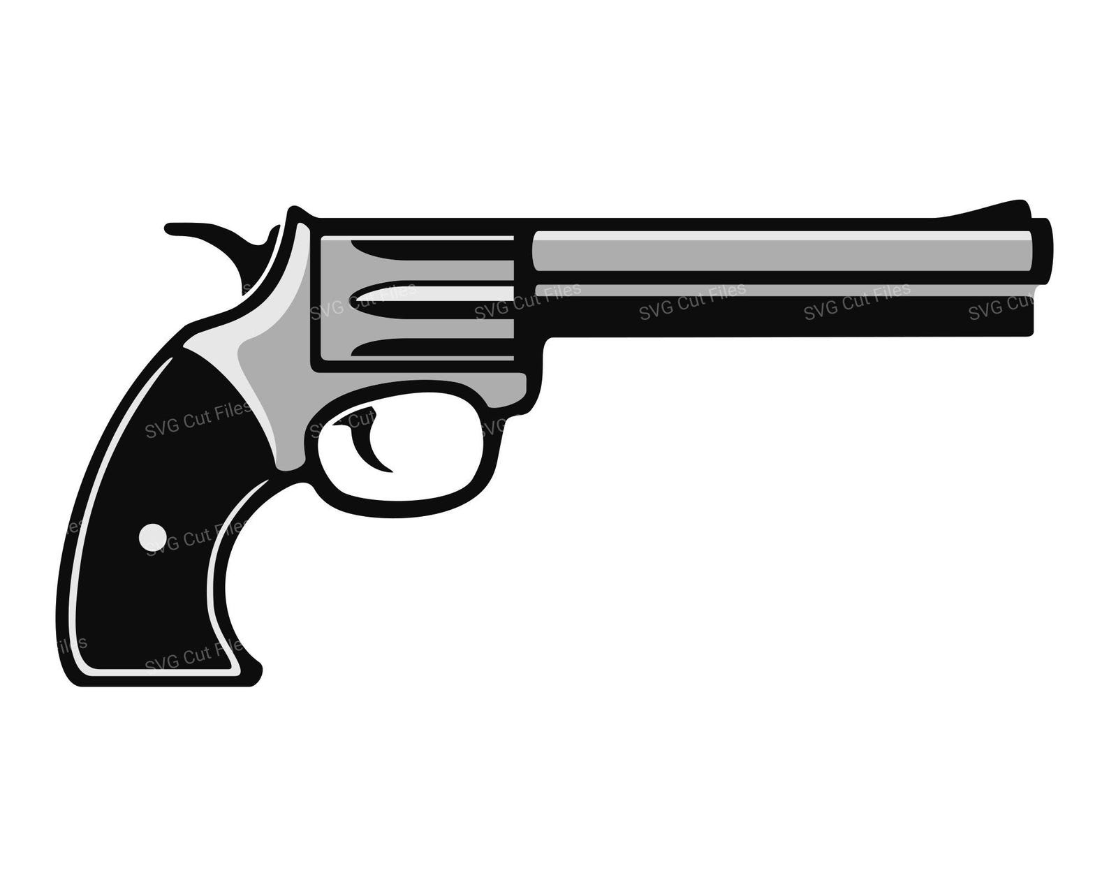 Handgun SVG, Western Clipart, Texas PNG Digital Download - Etsy