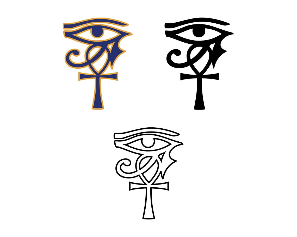 Ankh SVG, Ancient Egypt Svg Files for Cricut, Tattoo Cross PNG Clipart ...