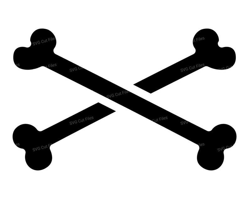 Cross Bones SVG, Pirate Flag, Halloween Shirt Vector PNG Clipart - Etsy