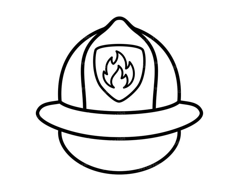 Firefighter Helmet SVG, Fireman Wife Shirt, Labor Day Clipart - Etsy ...