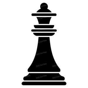 Queen Chess Piece SVG, Chess Vector PNG, Gift T-shirt Design - Etsy