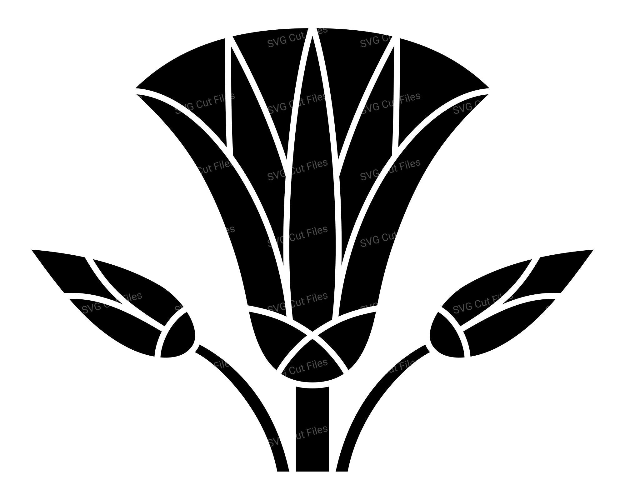 Egyptian Lotus Flower SVG, Ancient Egypt Tattoo PNG Clipart - Etsy