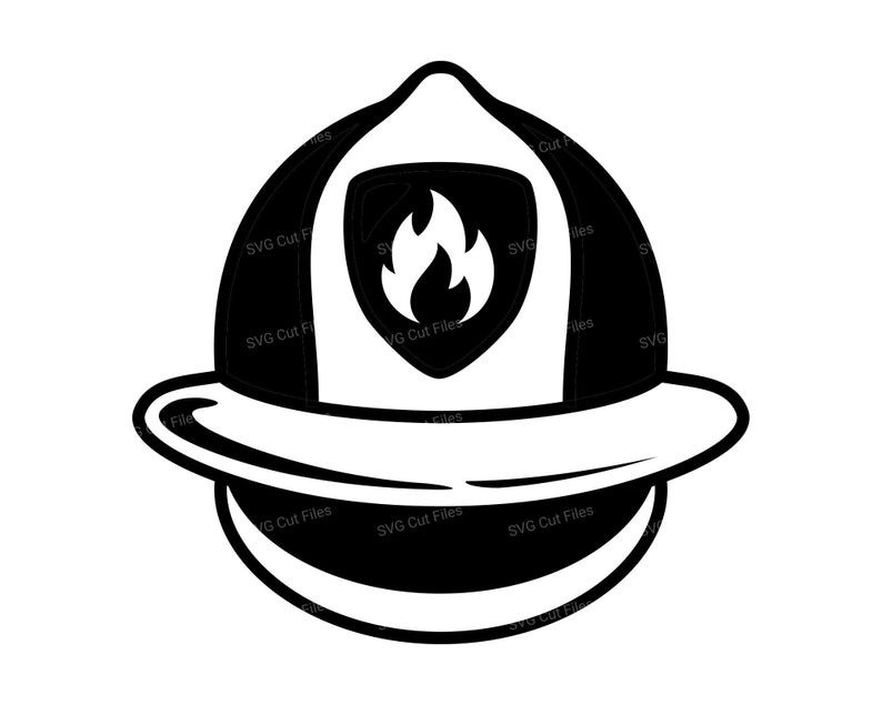 Firefighter Helmet SVG, Fireman Wife Shirt, Labor Day Clipart - Etsy ...