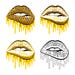 Leopard Lips SVG, Cheetah Dripping Lips SVG Bundle, Digital Download - Etsy
