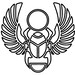 Scarab Beetle SVG Bundle, Ancient Egypt Tattoo, Printable PNG Clipart ...