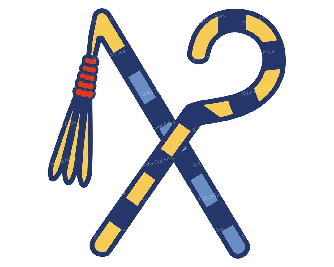 Crook and Flail SVG, Ancient Egypt PNG, Egyptian Tattoo Clipart - Etsy